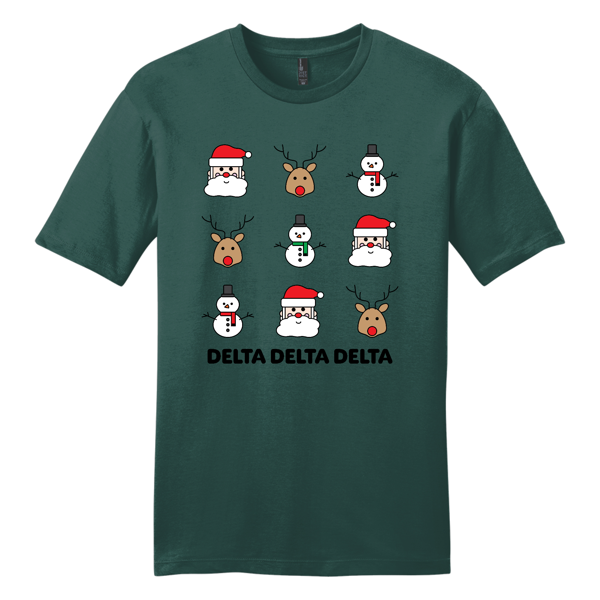 Delta Delta Delta, Holiday Icons - Sorority – eSix Sportswear